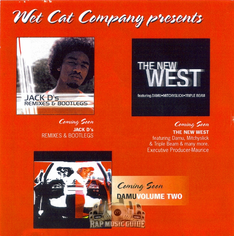 Damu - Damu's Unreleased Classics Vol. 1: 1st Press. CD | Rap Music Guide