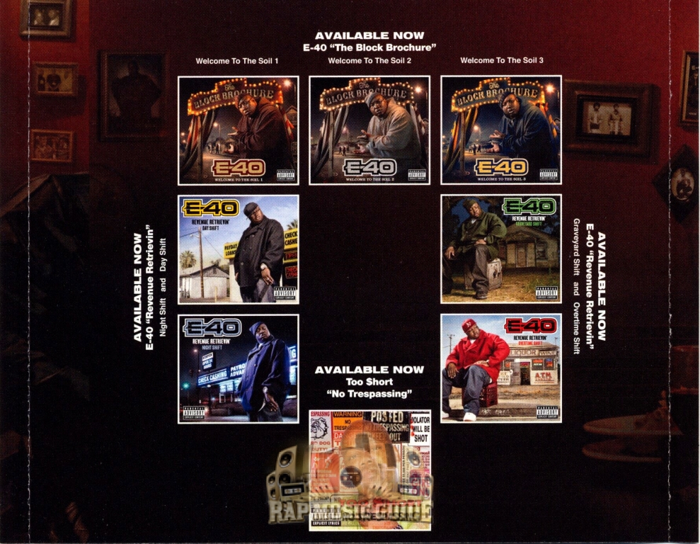 E-40 & Too $hort - History: Mob Music: CD | Rap Music Guide