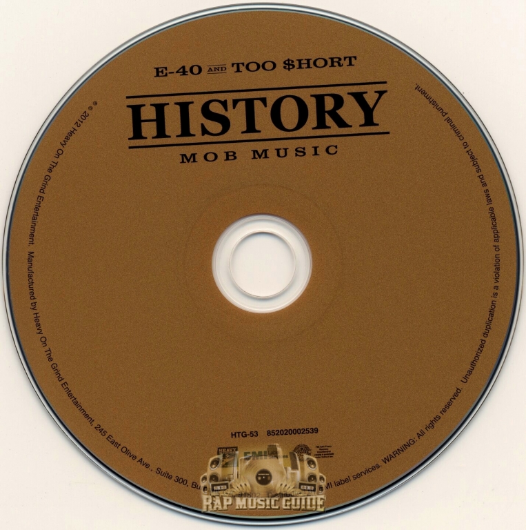 E-40 & Too $hort - History: Mob Music: CD | Rap Music Guide
