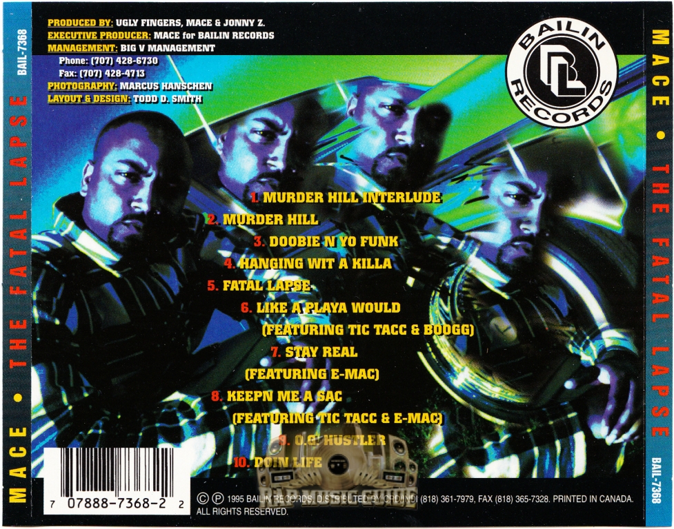Mace - The Fatal Lapse: CD | Rap Music Guide
