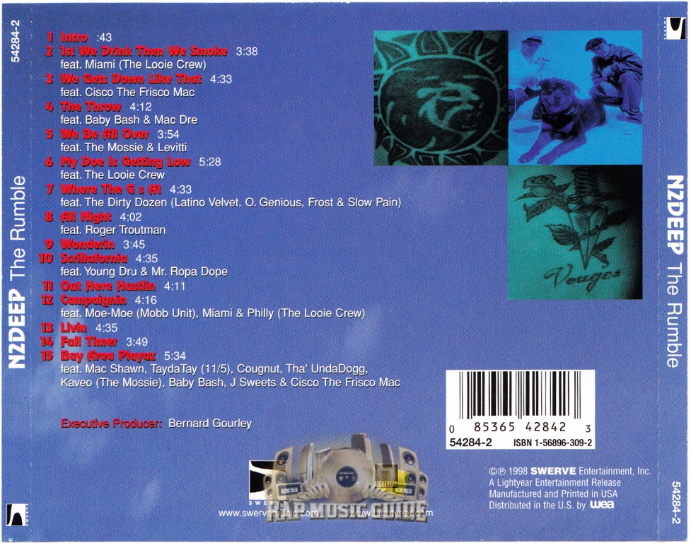 N2Deep - The Rumble: 1st Press. CD | Rap Music Guide