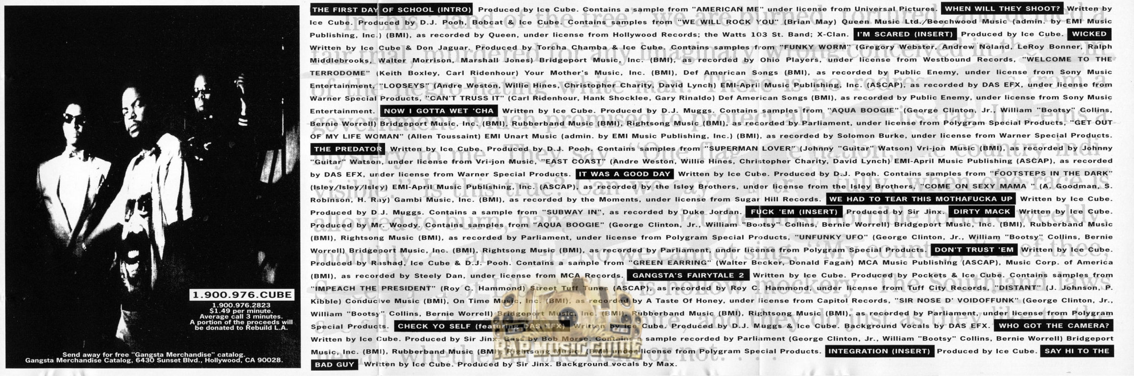 Ice Cube - The Predator: 1st Press. CD | Rap Music Guide