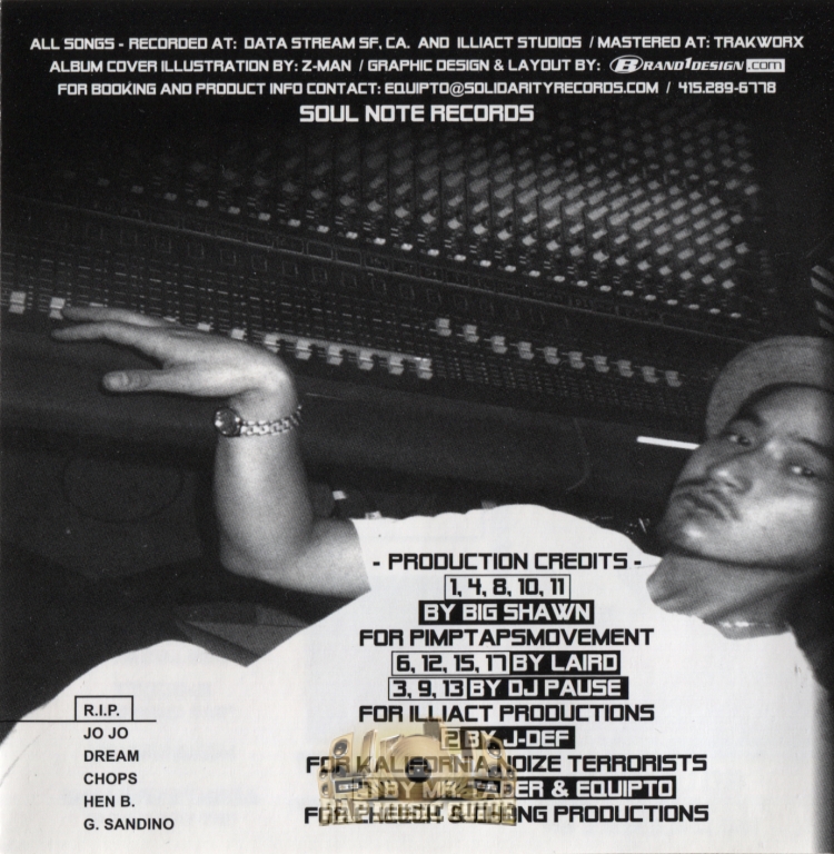 Equipto - Vintage Vol. II: Like There's No Tomorrow: CD | Rap Music Guide