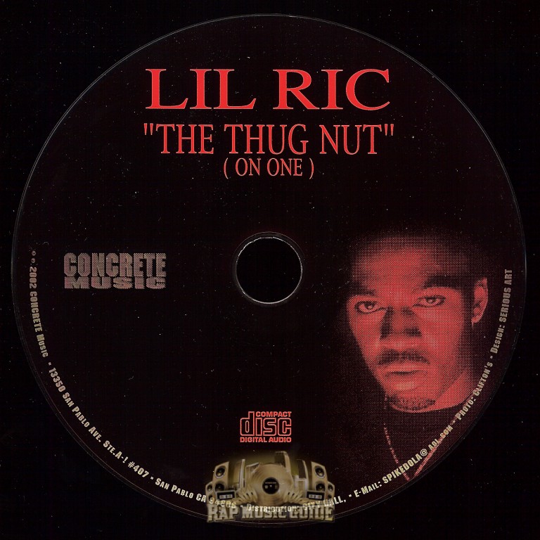 Lil Ric - The Thug Nut (On One): 1st Press. CD | Rap Music Guide