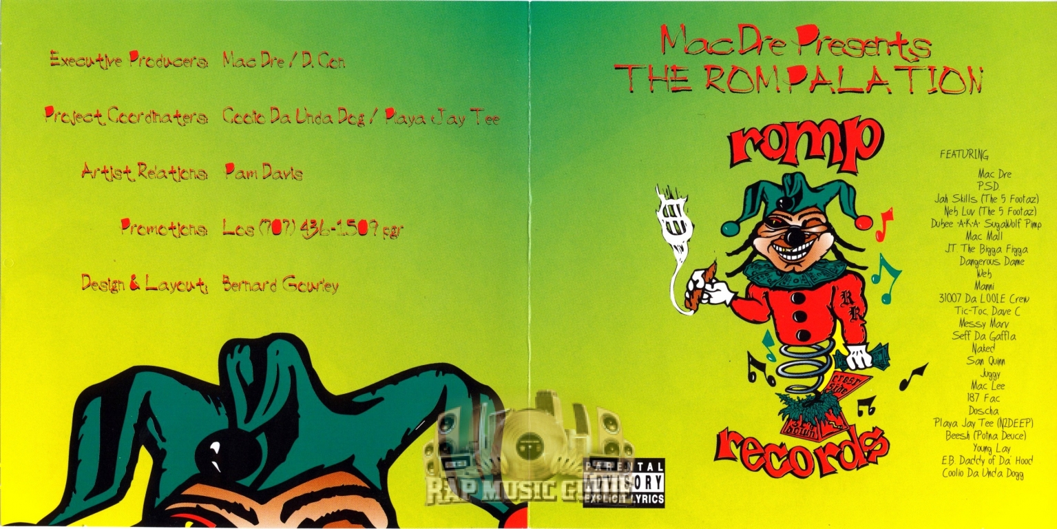 Mac Dre Presents - The Rompalation Vol. 1: 1st Press. CD | Rap Music Guide