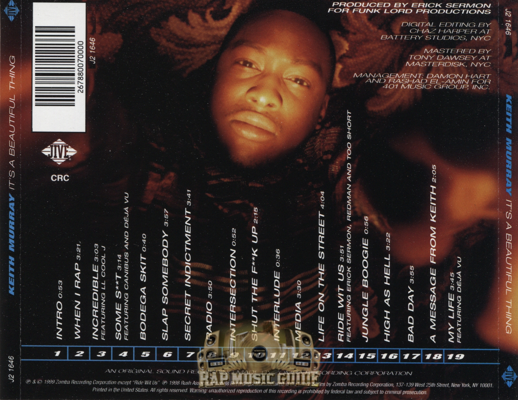 Keith Murray - It's A Beautiful Thing: CD | Rap Music Guide