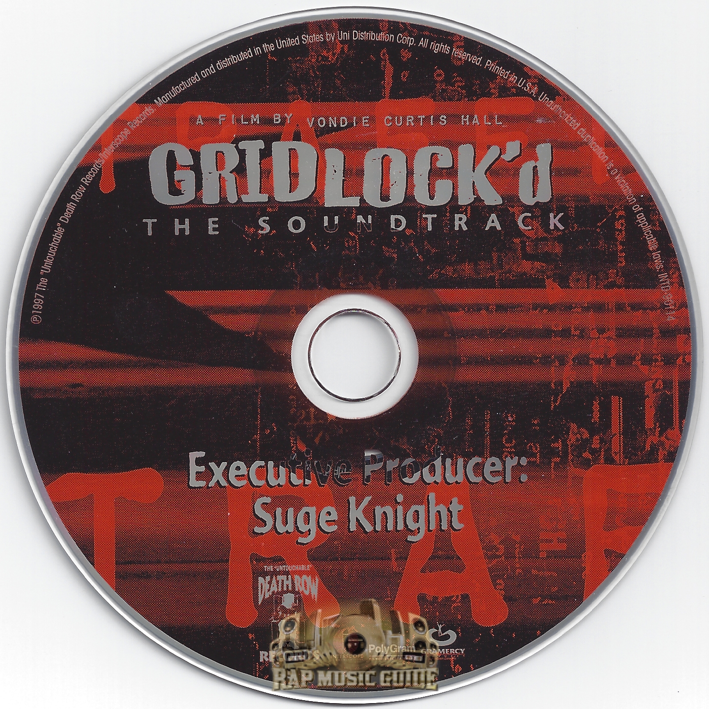 Gridlock'd - Soundtrack: CD | Rap Music Guide