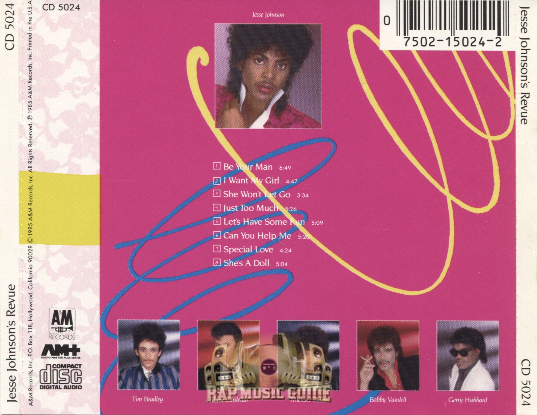 Jesse Johnson - Jesse Johnson's Revue: CD | Rap Music Guide