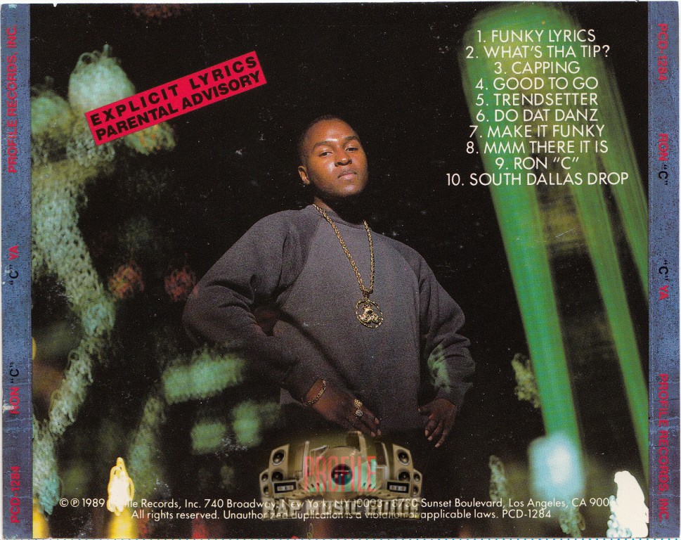 Ron C - "C" Ya: CD | Rap Music Guide