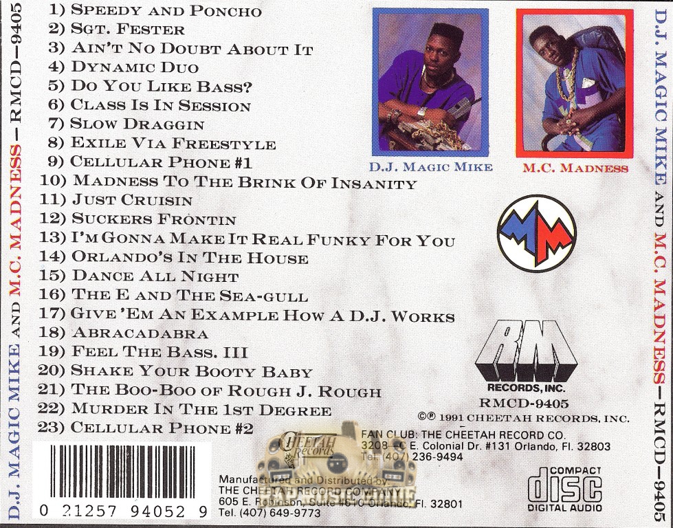 D.J. Magic Mike And M.C. Madness - Ain't No Doubt About It: CD | Rap ...