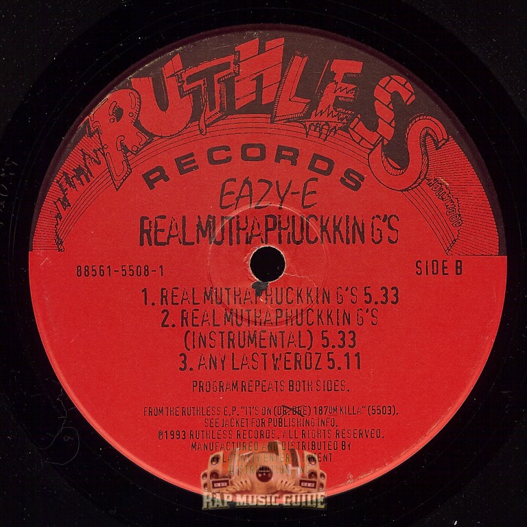 Eazy-E - Real Muthaphuckkin G's: Record | Rap Music Guide