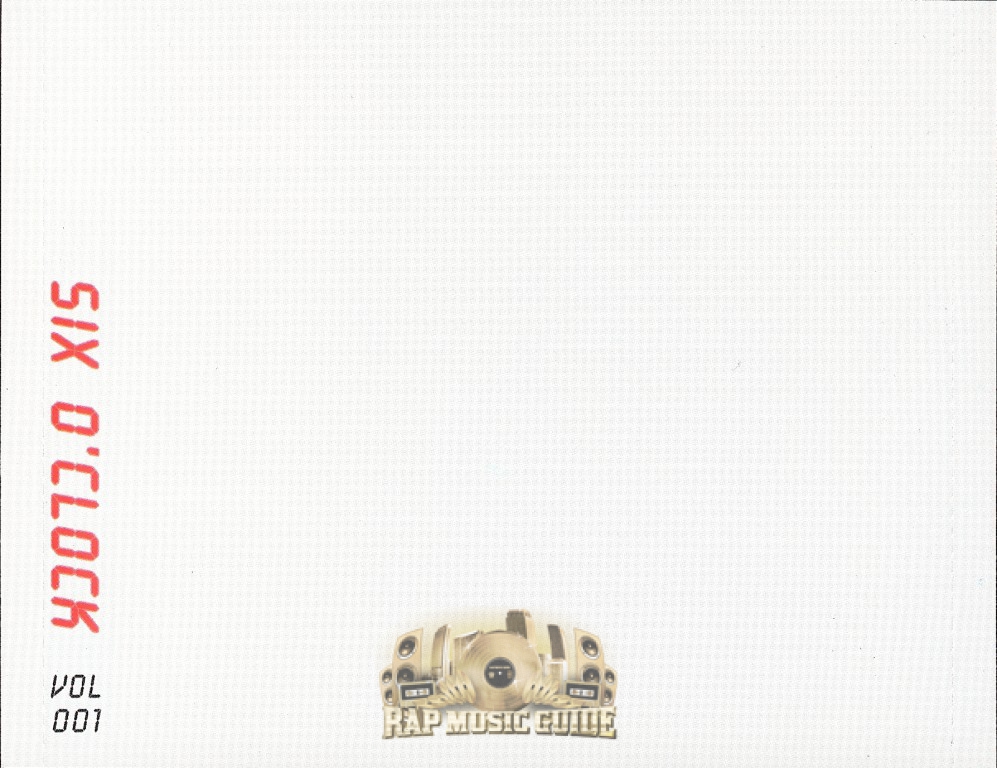 Greg Street - Six O'Clock Vol. 001: 1st Press. CD | Rap Music Guide