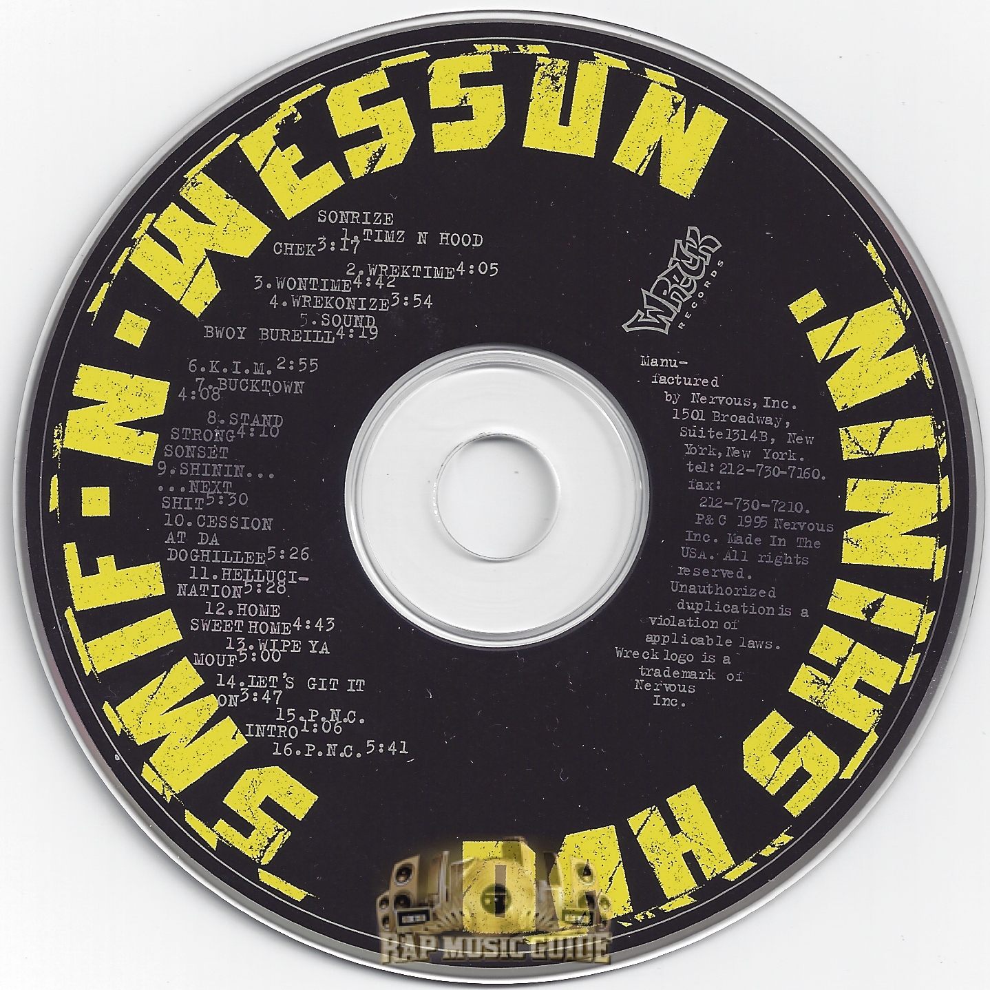 Smif-N-Wessun - Dah Shinin': CD | Rap Music Guide