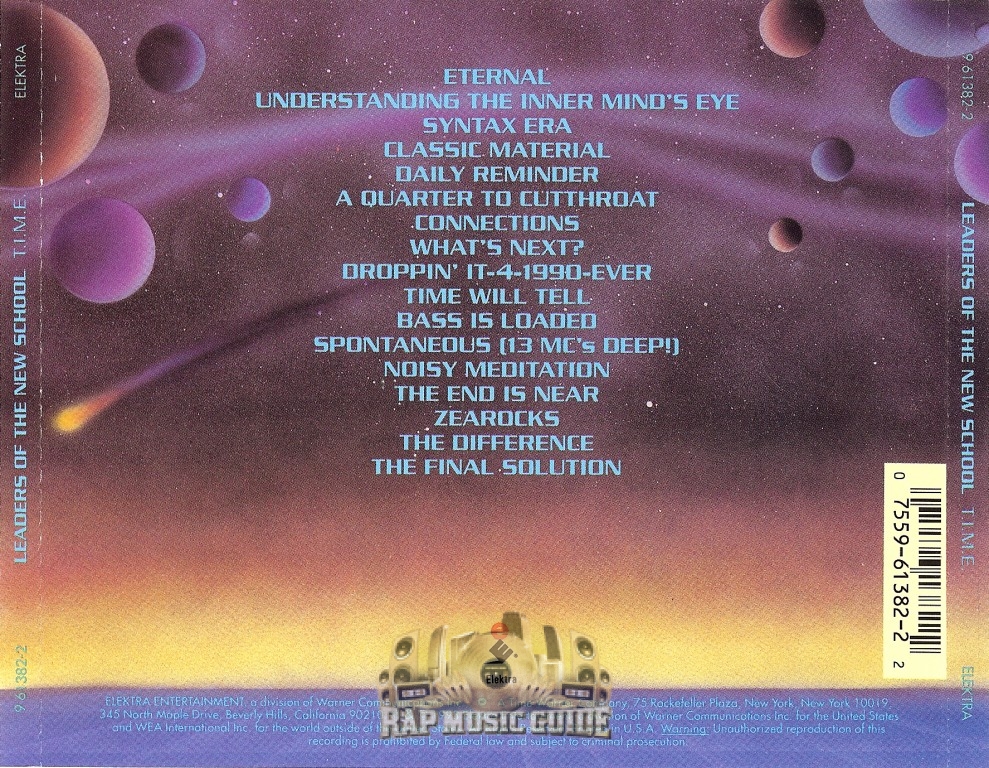 Leaders Of The New School - T.I.M.E.: CD | Rap Music Guide