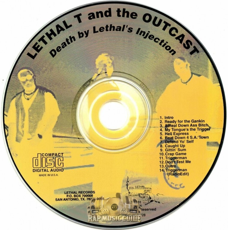 Lethal T - Death By Lethal's Injection: CD | Rap Music Guide