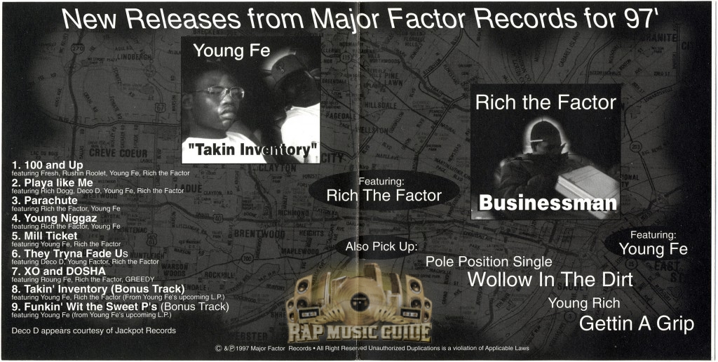 Rich The Factor - Pole Position: 1st Press. CD | Rap Music Guide