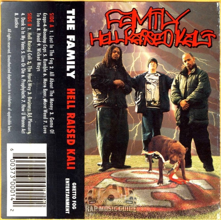 The Family - Hell Raised Kali: Cassette Tape | Rap Music Guide