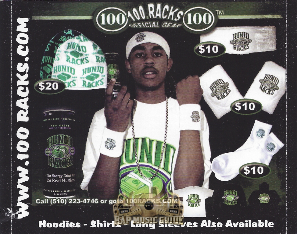 Hunid Racks - Check'n 100 Racks Over Statelines Part 1: CD | Rap Music ...