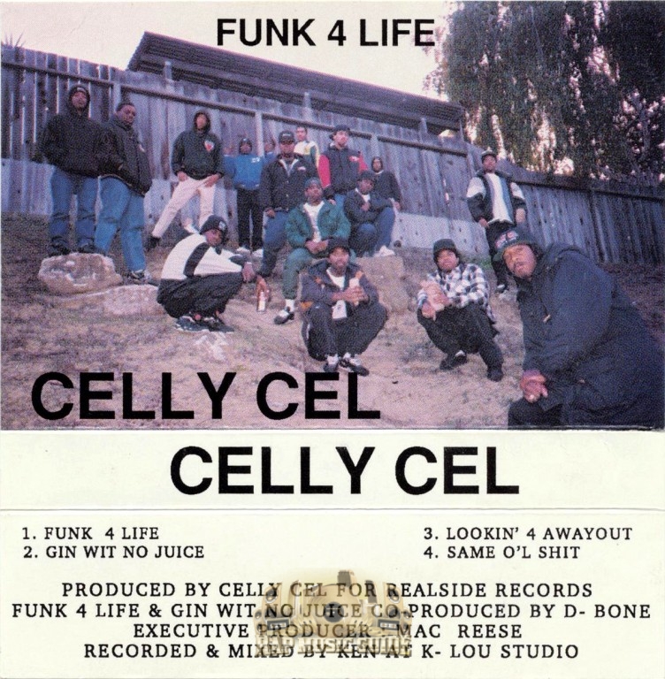Celly Cel - Funk 4 Life: Cassette Tape | Rap Music Guide