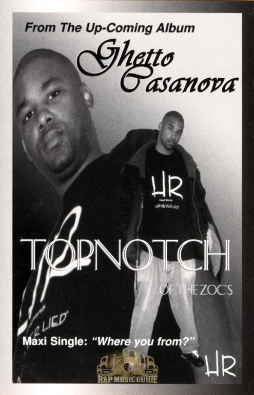 Top Notch - Where You From?: Cassette Tape | Rap Music Guide