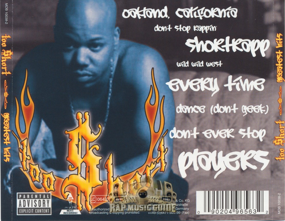 Too Short - Greatest Hits: CD | Rap Music Guide