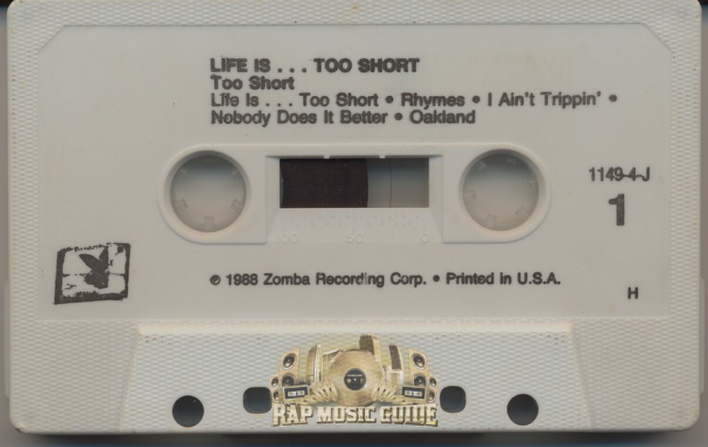 Too Short - Life Is...Too $hort: 1st Press. Cassette Tape | Rap Music Guide