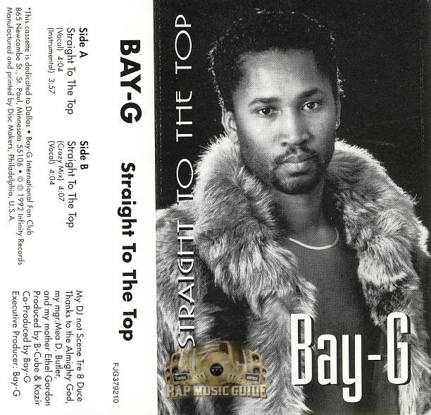 Bay-G - Straight To The Top: Cassette Tape | Rap Music Guide