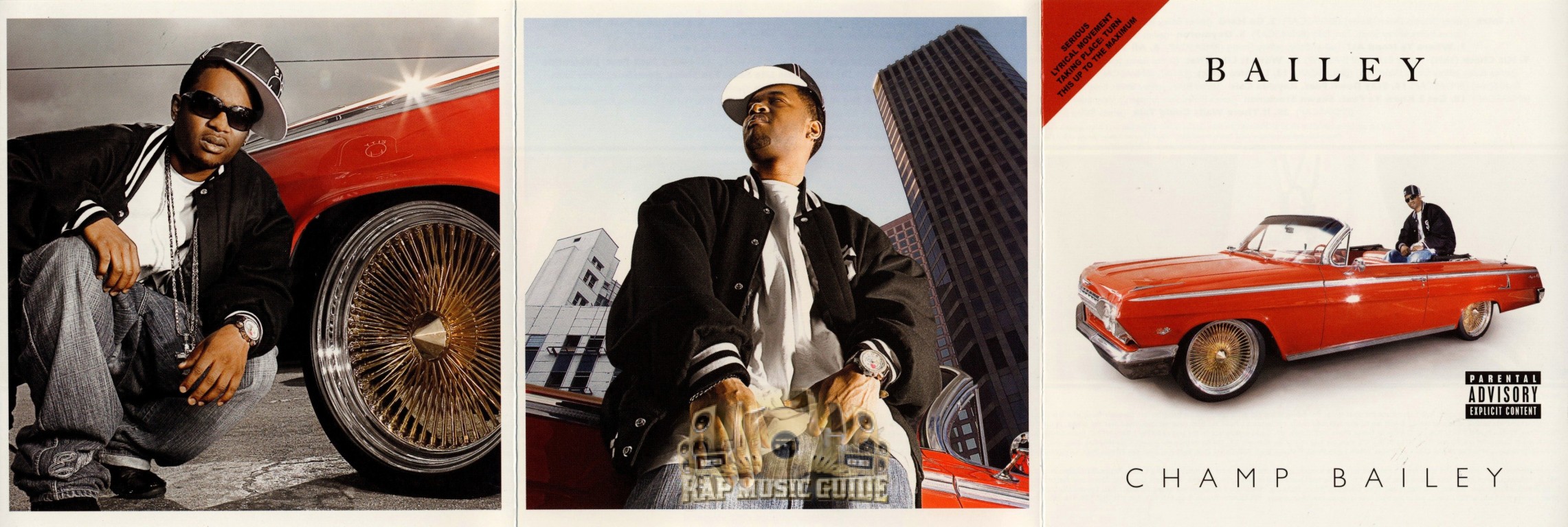 Bailey - Champ Bailey: 1st Press. CD | Rap Music Guide