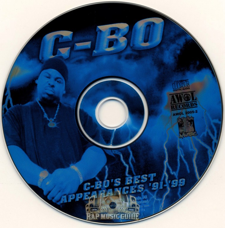 C-Bo - C-Bo's Appearances '91-'99: 1st Press. CD | Rap Music Guide